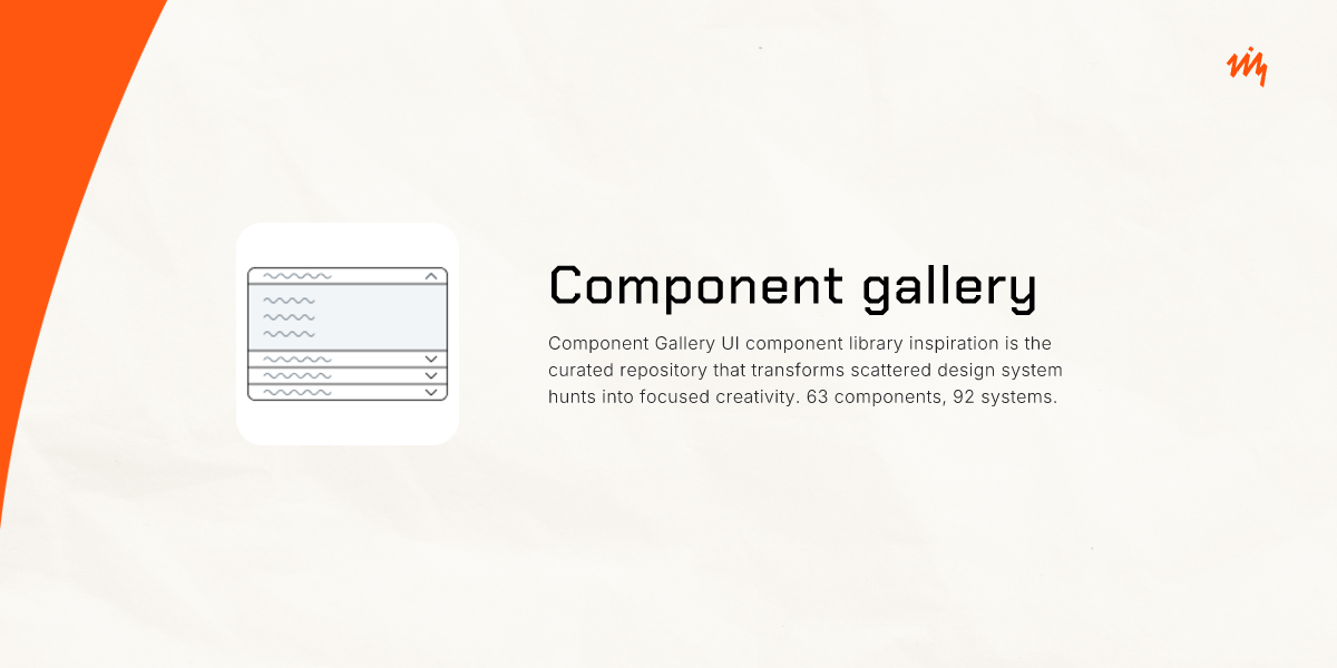 Component gallery