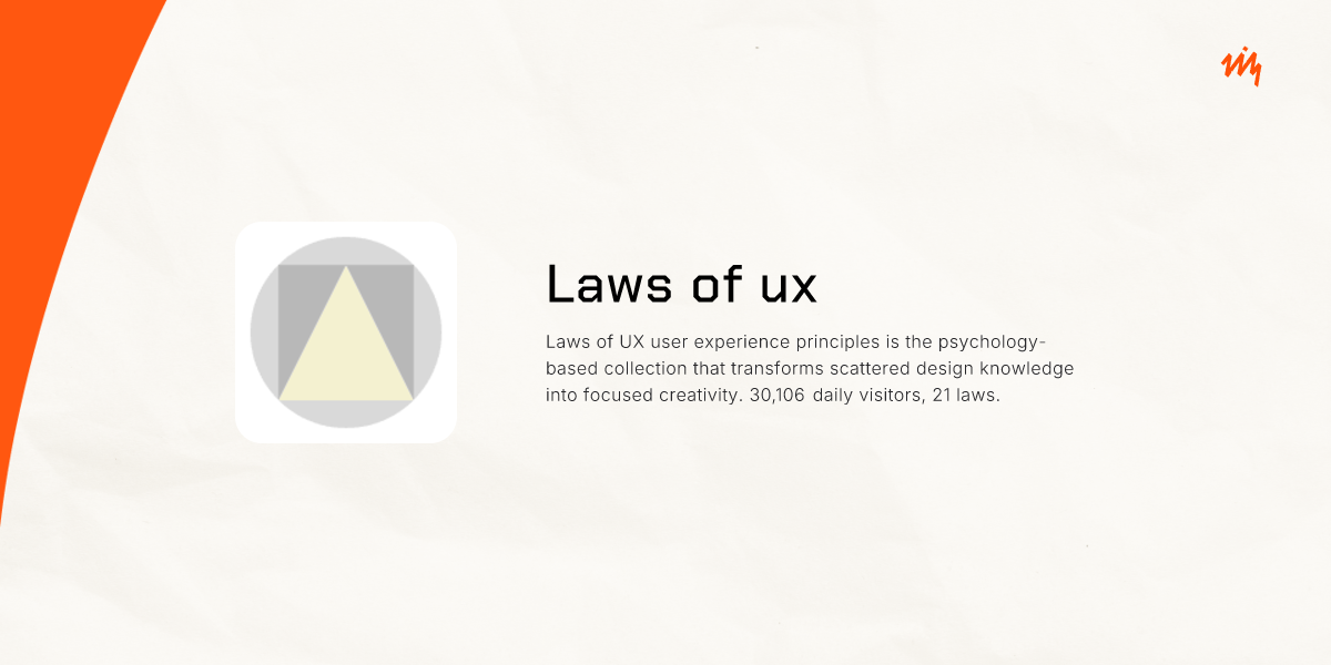 Laws of ux